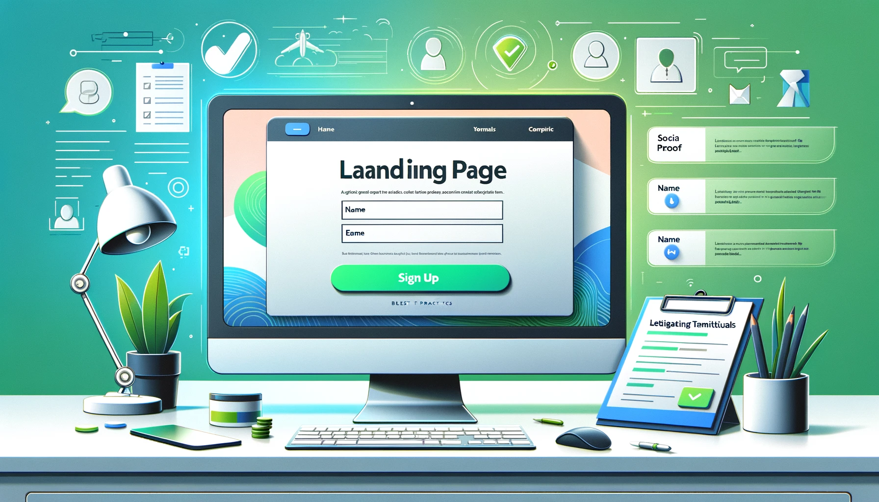 How to Optimize Landing Page Design for Lead Generation (+10 Examples ...